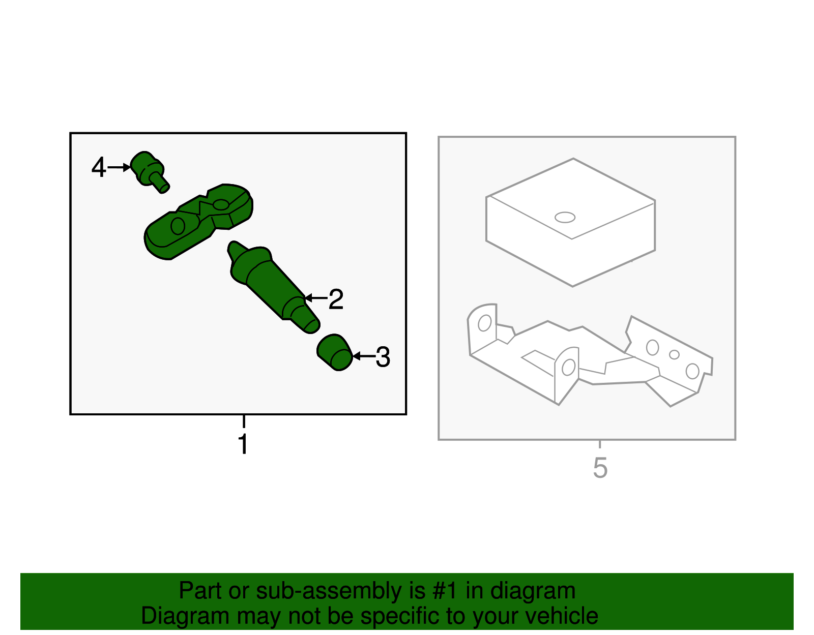 Hyundai - 52933-2V000 - TPMS Sensor - 2012-2017 Hyundai Veloster | OEM ...