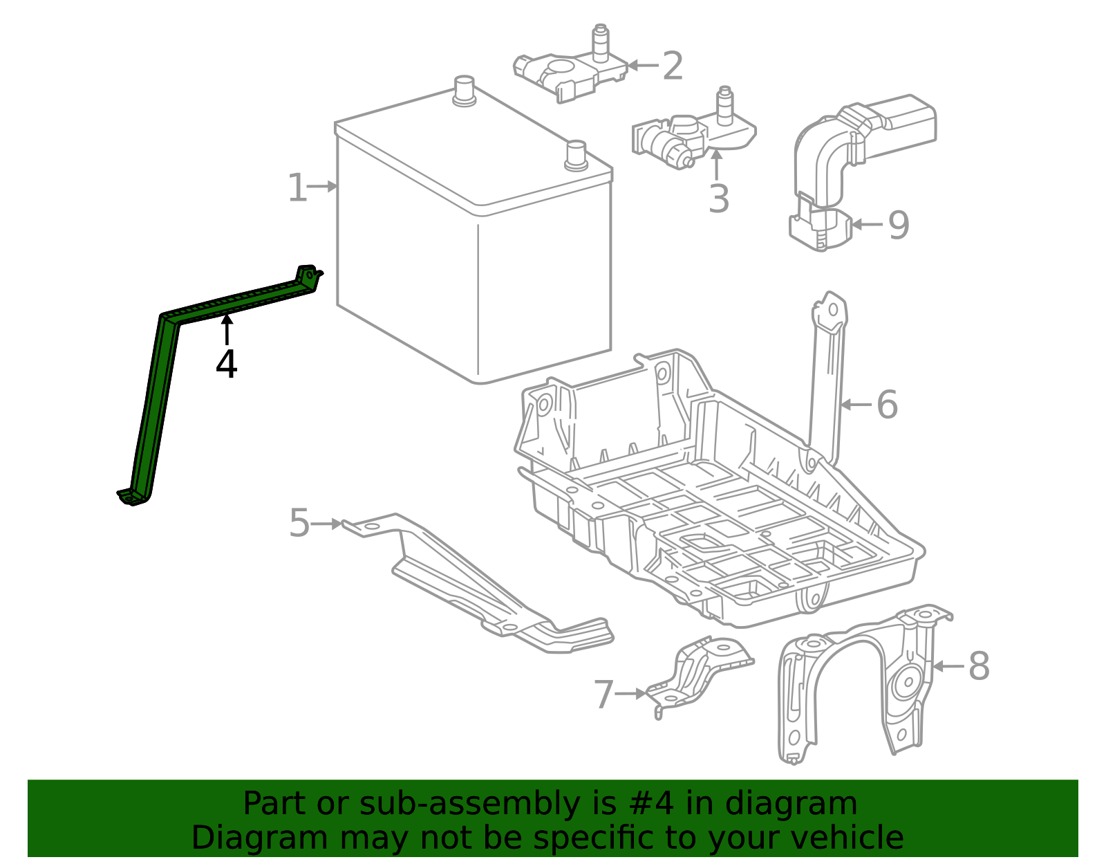 74419-04010 - High-Quality Hold Down Clamp for 2024-2025 Toyota Tacoma ...