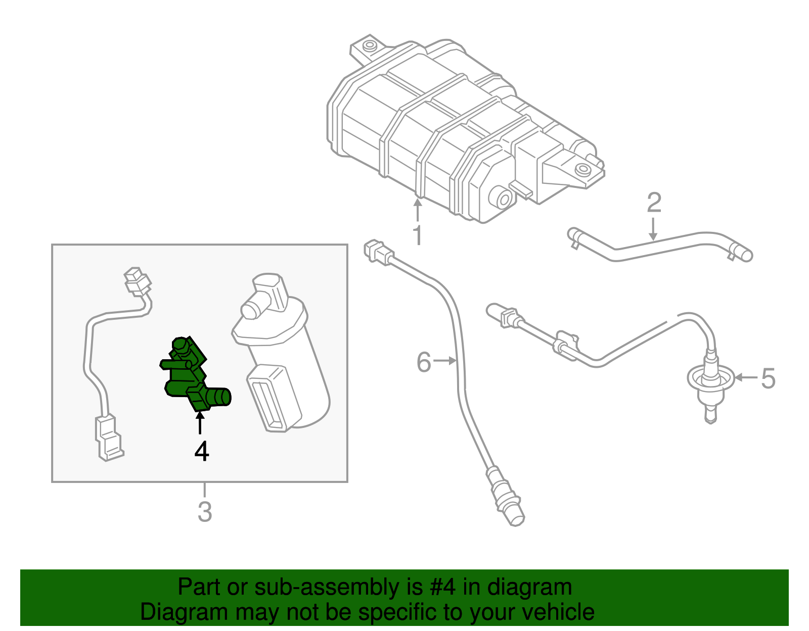 31453-3K500 - Shut-Off Valve - 2005-2017 Hyundai | World OEM Parts Hyundai