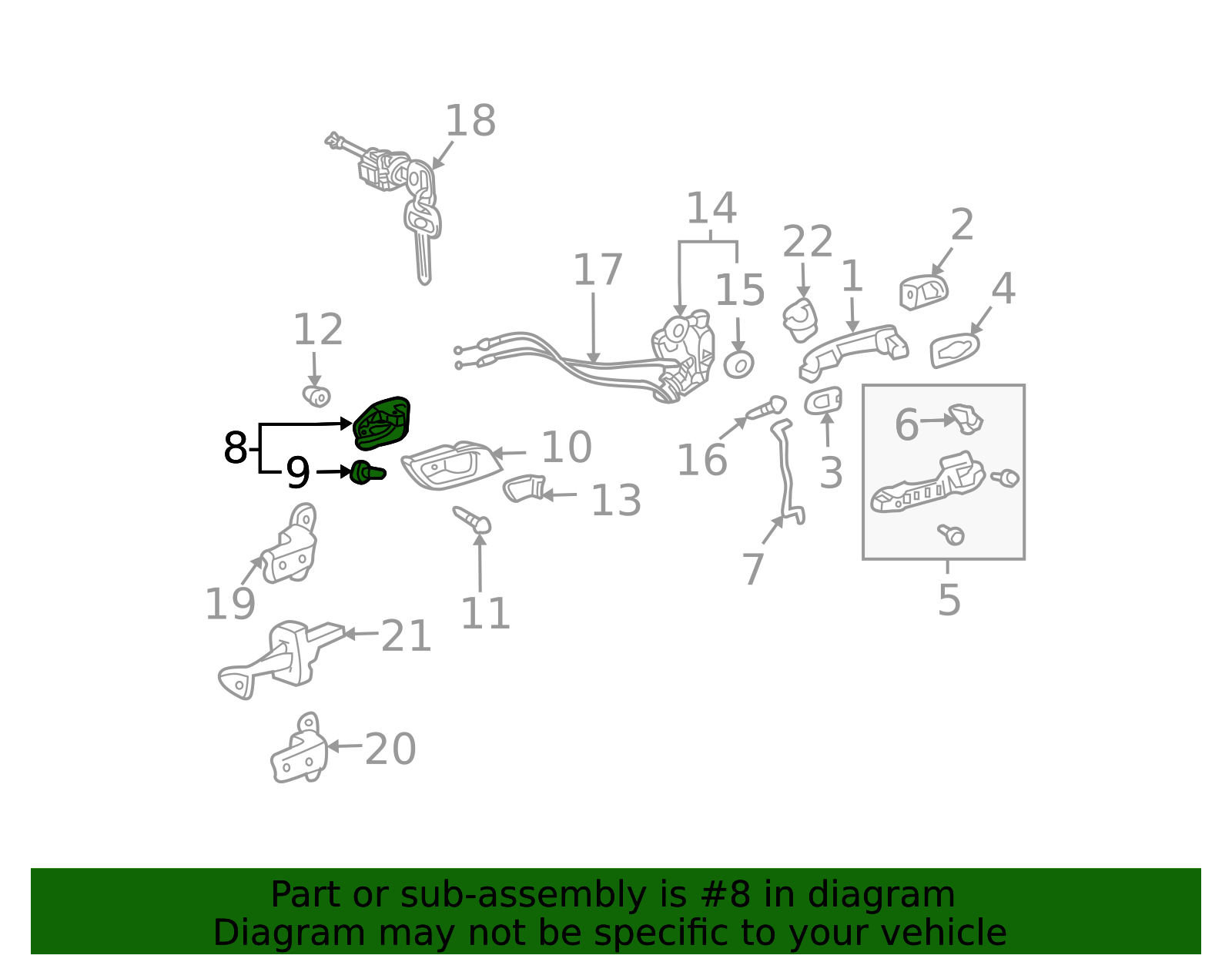 Interior Handle - Factory Grip and Function 69206-AA040-A0 | AutoNation ...
