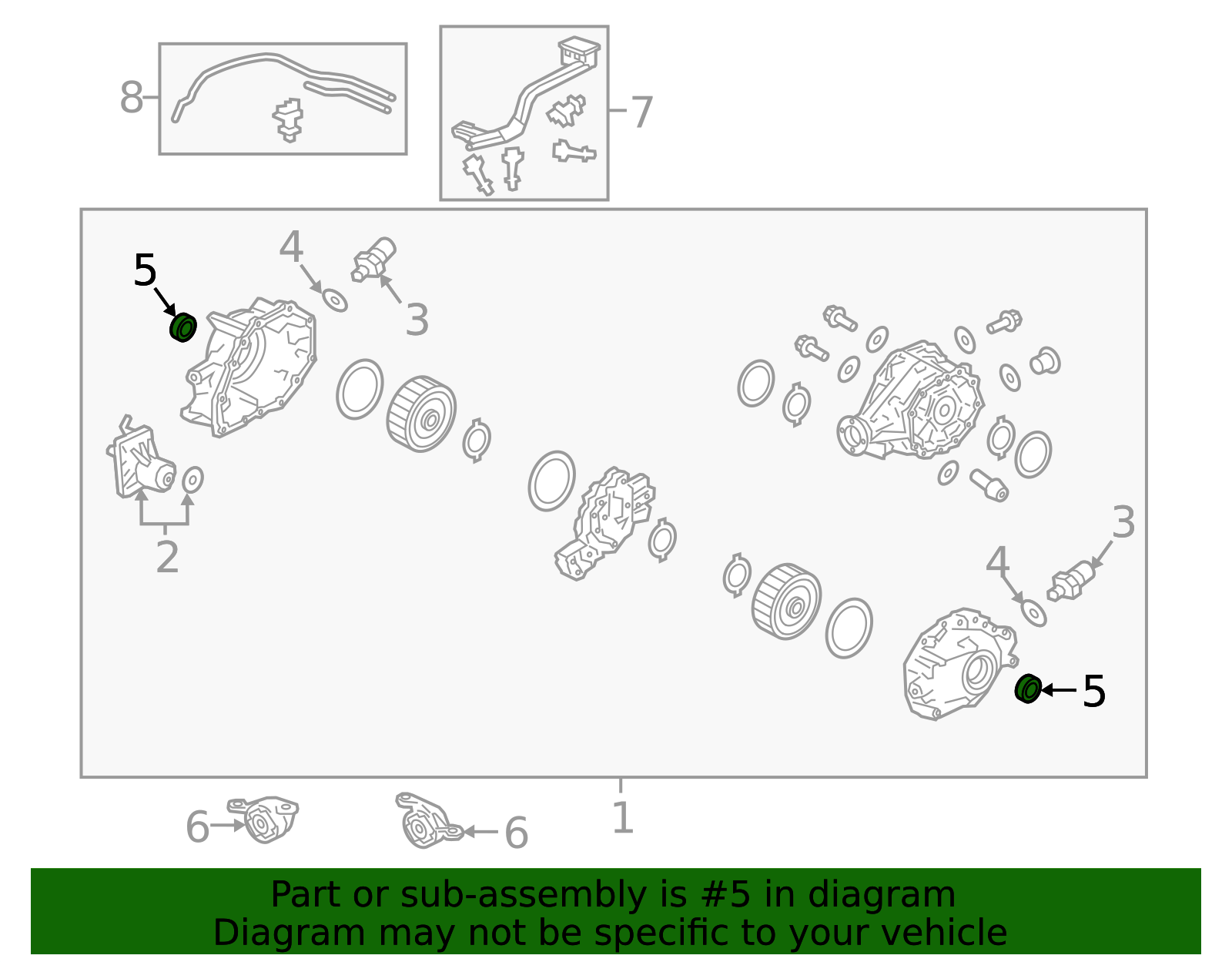 91201-5M0-003 - Drive Axle Shaft Seal 2016-2025 Honda | Honda Parts Online