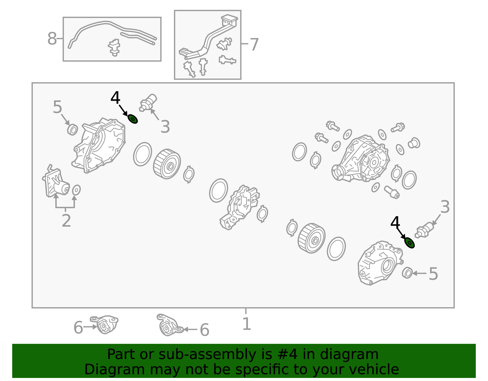 90471-59C-000 - Pressure Sensor Seal 2018-2025 Honda Ridgeline | Honda ...
