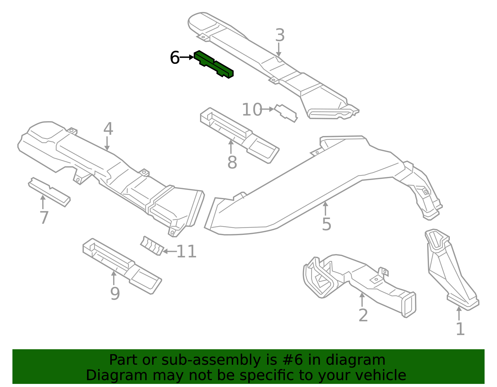 27912-6JF0A - Vent Grille Official Nissan Parts Store
