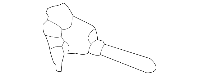 Genuine OEM Washer Nozzle Part# T2H3654 Fits 2016-2023 Jaguar: Up To 35 ...