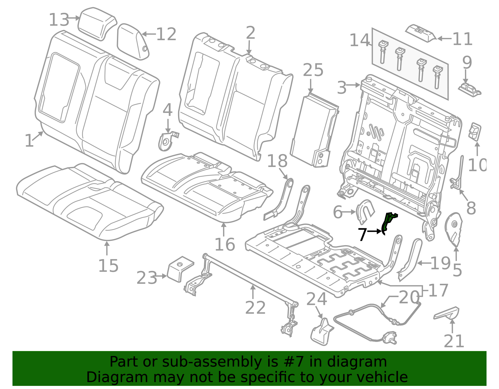 2013-2019 Ford | Pivot Cover | CJ5Z-78666L75-BA | Walls' Ford Parts