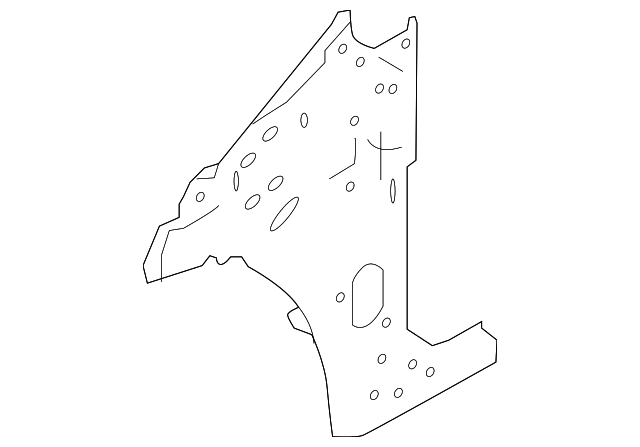 2021-2025 Nissan Rogue Side Panel 76241-6RA0A | My Nissan Part