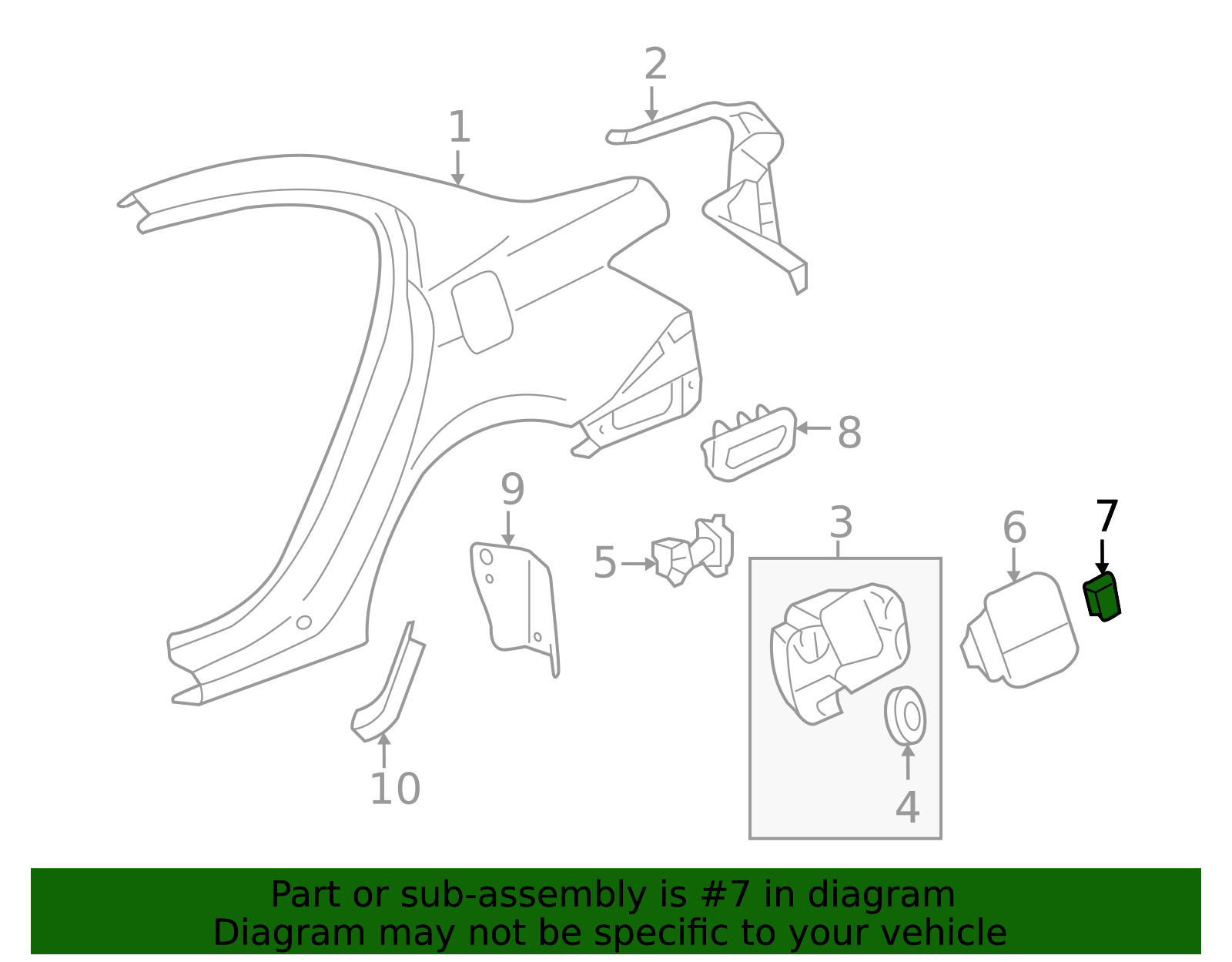 Fuel Door Spring 74494-S3M-A00 | OEM Parts Online