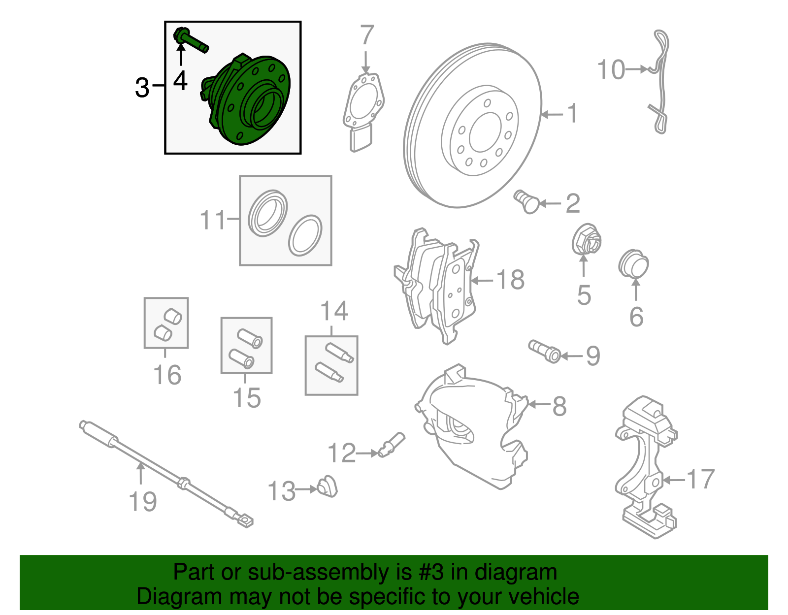 93178652 - OEM GM Hub & Bearing | GMPartsCenter.net | GM Parts Center