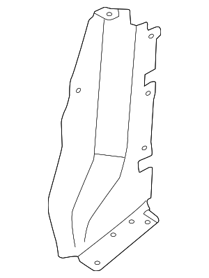 2015-2017 Ford Expedition | Air Deflector | FL1Z-8310-A | Walls' Ford Parts