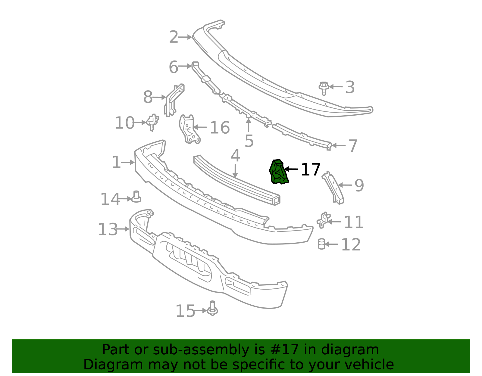 2001-2004 Toyota Tacoma Support Arm 52142-AD020 | MotorMotor