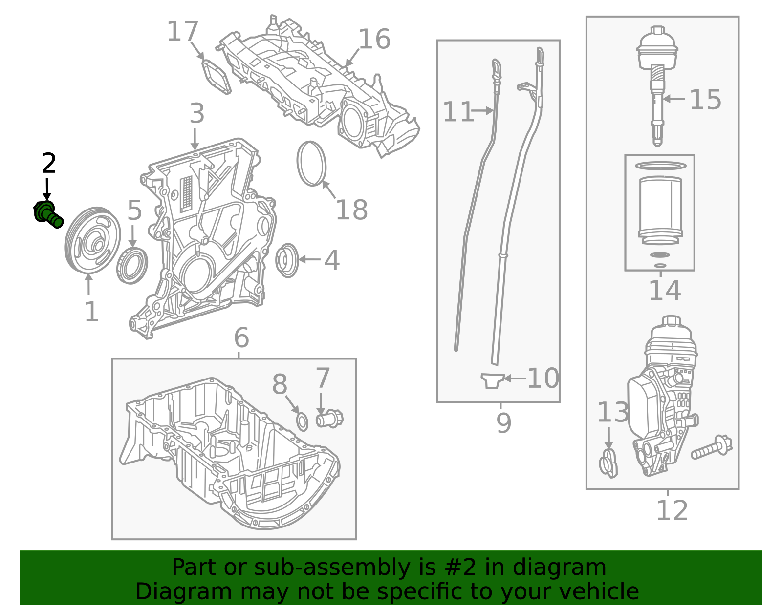 Genuine OEM Vibration Damper Bolt | 019-990-65-01 | Fits Select 2014 ...