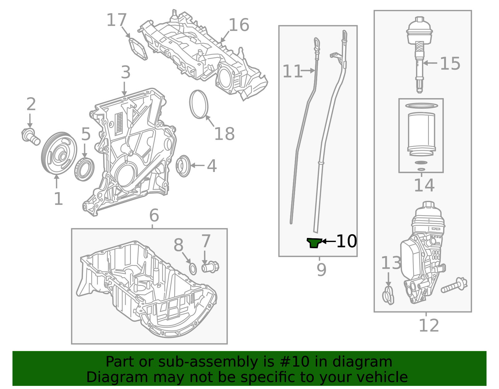 112-016-00-00 - Engine Oil Dipstick Tube Seal Mercedes-Benz Premier Parts