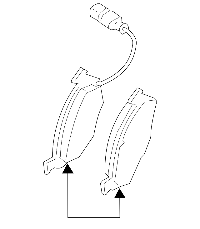 5C0-698-151-A - Brake Pads Front 2010-2019 Volkswagen | Volkswagen ...