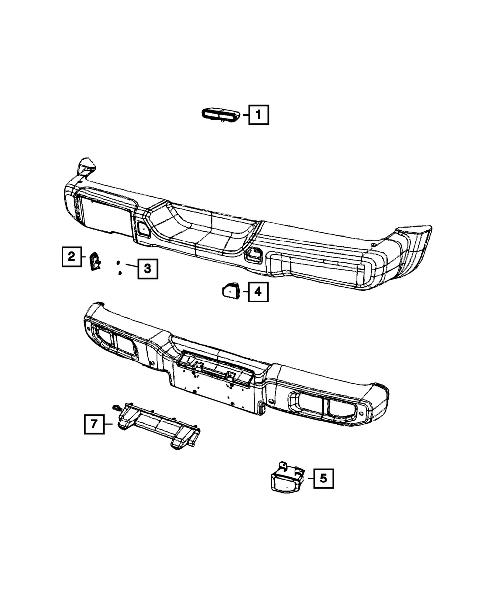 2021-2026 Jeep Wrangler Rear Fog Lamp, Right 68633936AA | Mopar.com ...