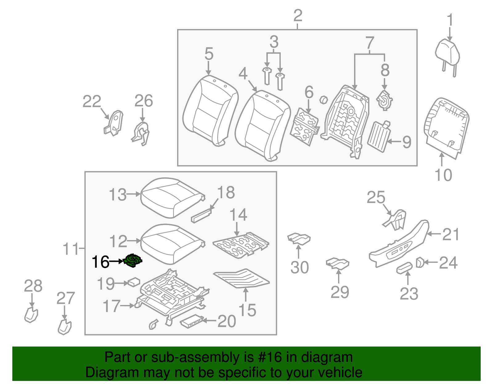 2014-2015 Kia Sorento Blower Assembly 88651-2P010 | KIA Parts Zone