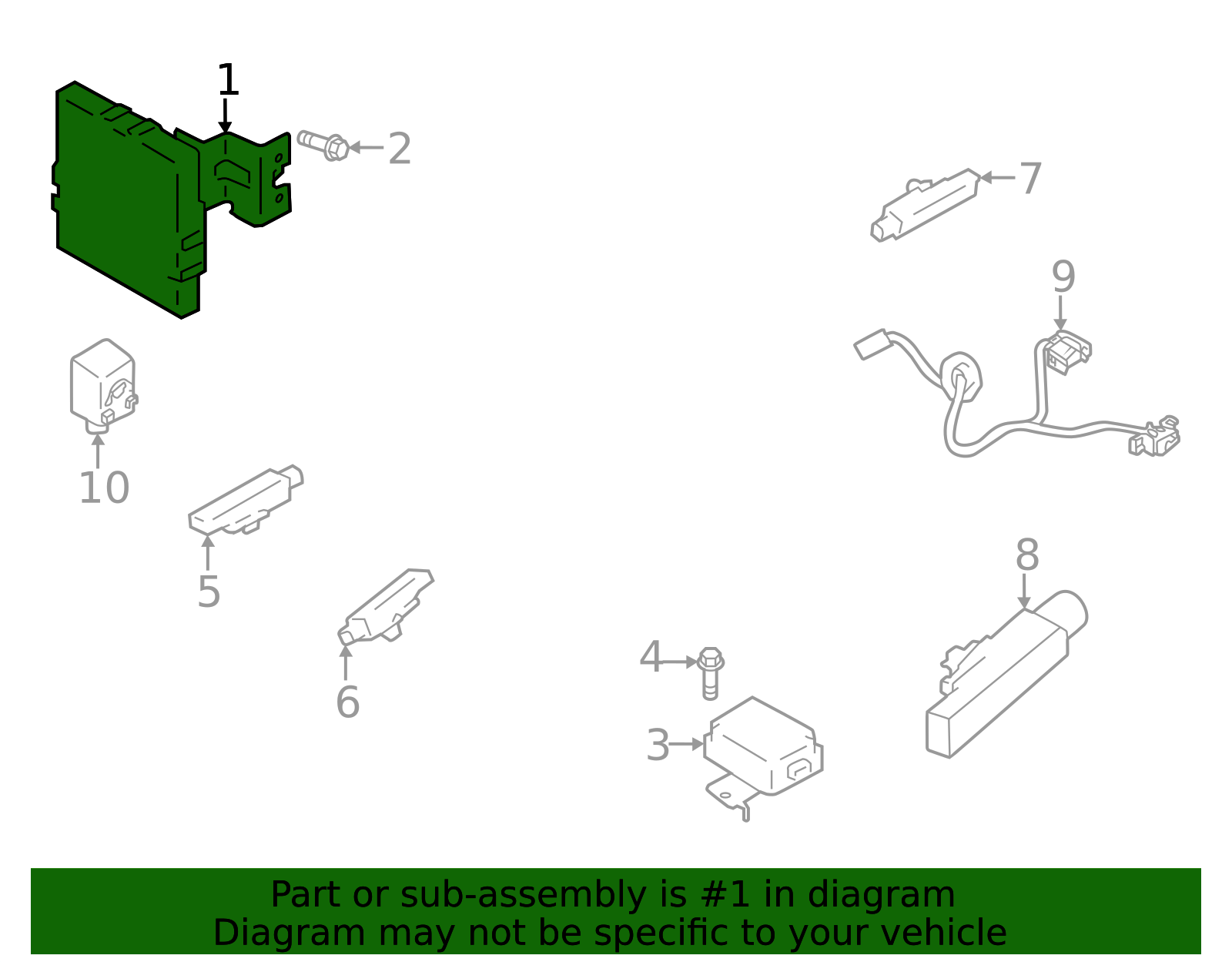 88801CC120 - 2024 Subaru BRZ - Computer | Subaru Parts HQ