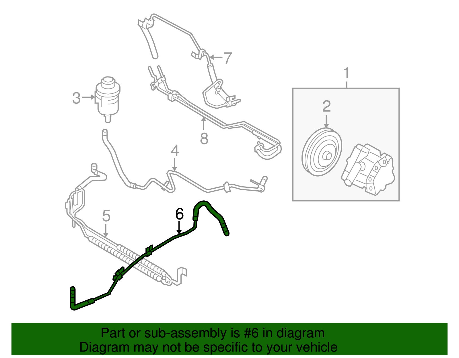 31202355 - Return Hose - 2008-2010 Volvo | Volvo OEM Parts Direct