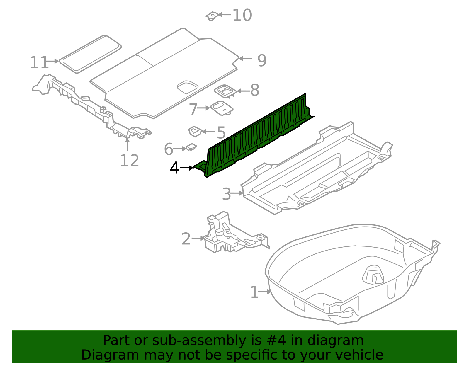 51-47-9-493-107 - Sill Plate 2019-2025 BMW X7 | BMW Auto Parts Warehouse