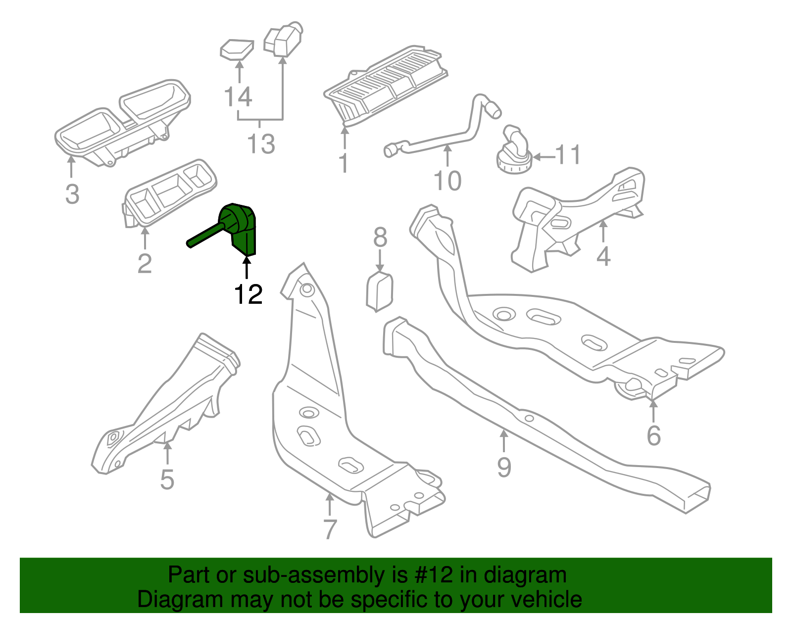 1K0-907-543-E - High-Quality Temp Sensor for 2005-2024 Volkswagen ...