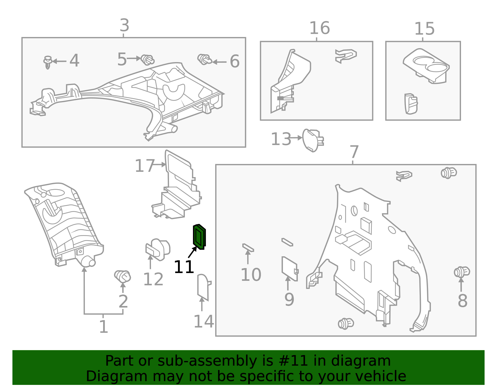 2020-2025 Toyota Tie Down Hook 66311-0E010-C2 | Toyota Parts Center