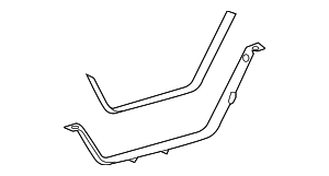 77601-0R040 - 2019-2024 Toyota RAV4 - Tank Strap | Nucar Toyota of ...