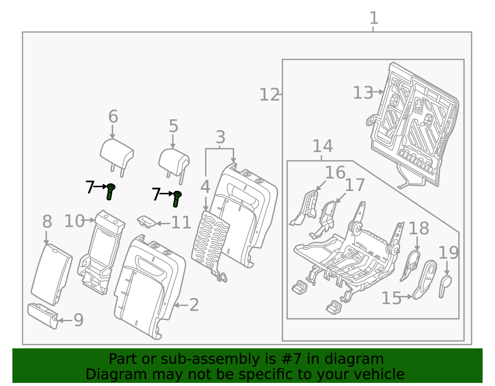 Headrest Guide 89770-AA000-NNB - Support and Adjustment Restored ...