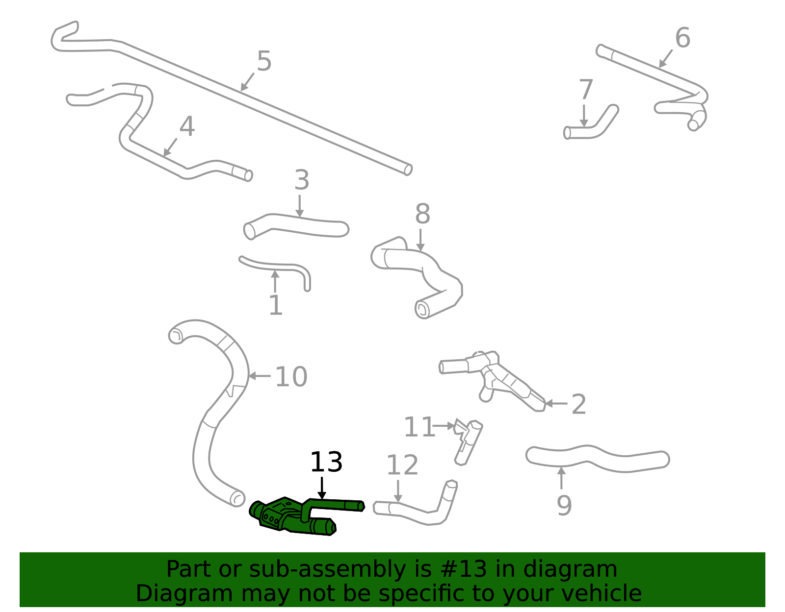 19503-5AA-A10 - Lower Pipe 2017-2021 Honda Civic | Honda Parts Online