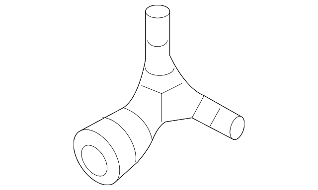 2006-2011 Volkswagen Washer Hose T-Connector 1T0-955-975 | VW Direct ...