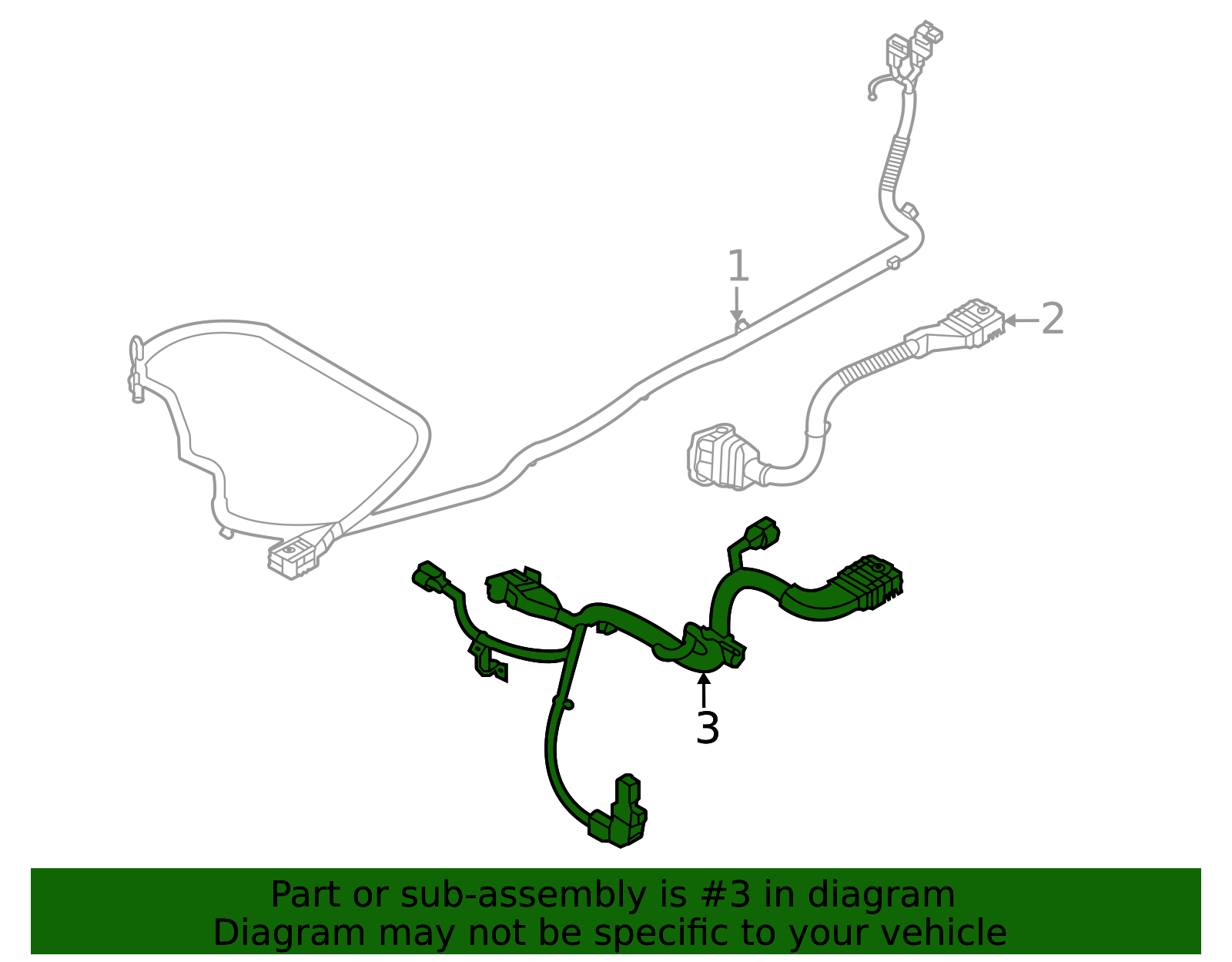 91674-CH100 - Cable 2023-2026 Kia Sportage | Kia.Parts Store