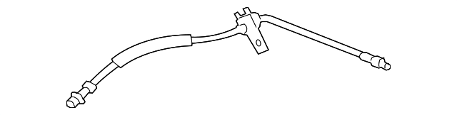 BRHR-99 - Motorcraft™ Brake Hose - 2013-2016 Ford Escape | Lasco Auto Parts