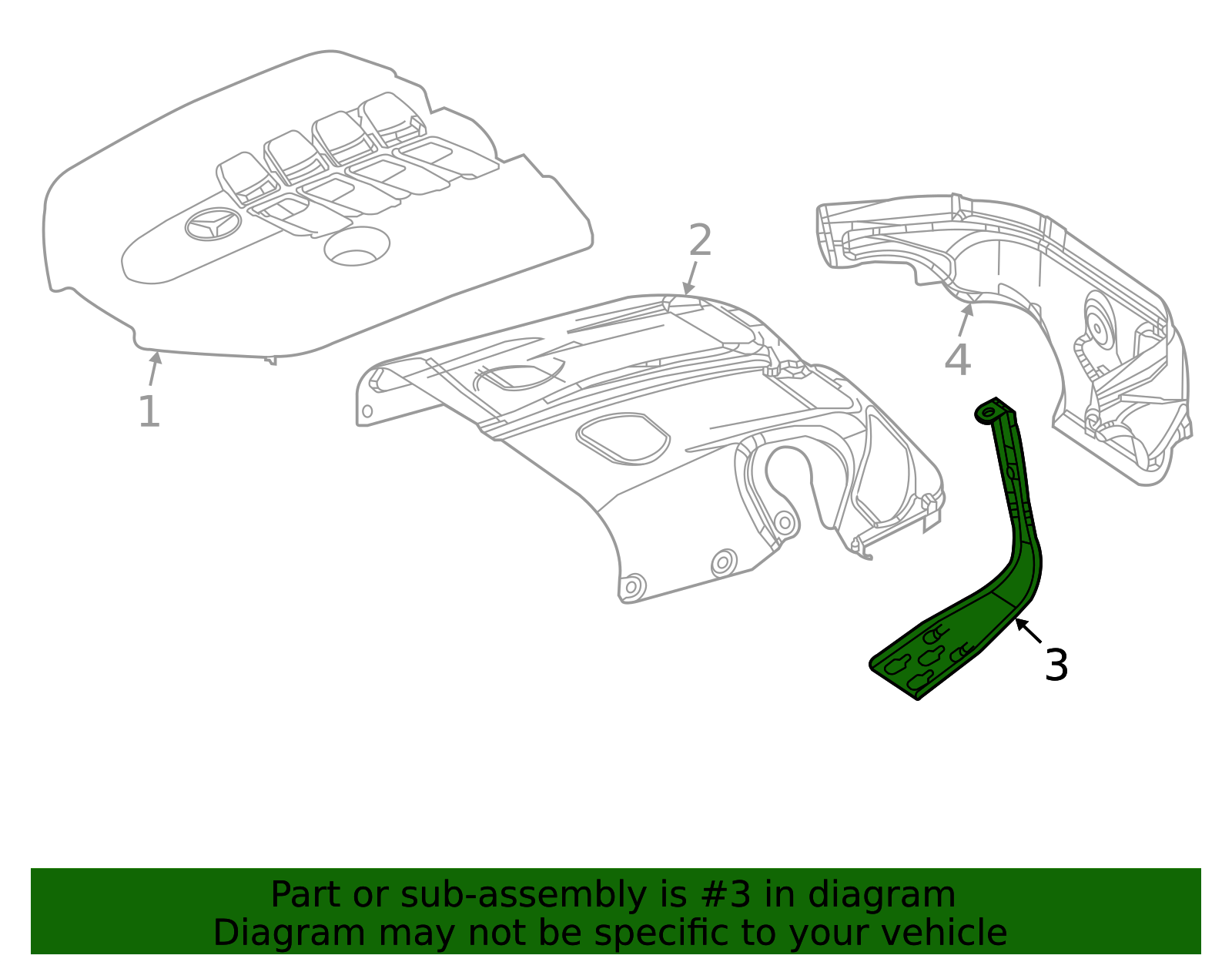 177-142-00-40 - Heat Shield Bracket 2020-2023 Mercedes-Benz | Mercedes ...