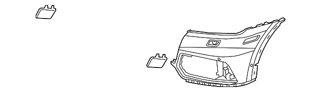 2018-2020 Audi Bumper Cover Hardware Kit 80A-098-623 | Audi USA Parts