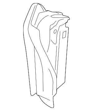 427-809-200-A - Body A-Pillar Reinforcement Plate 2011-2015 Audi R8 ...