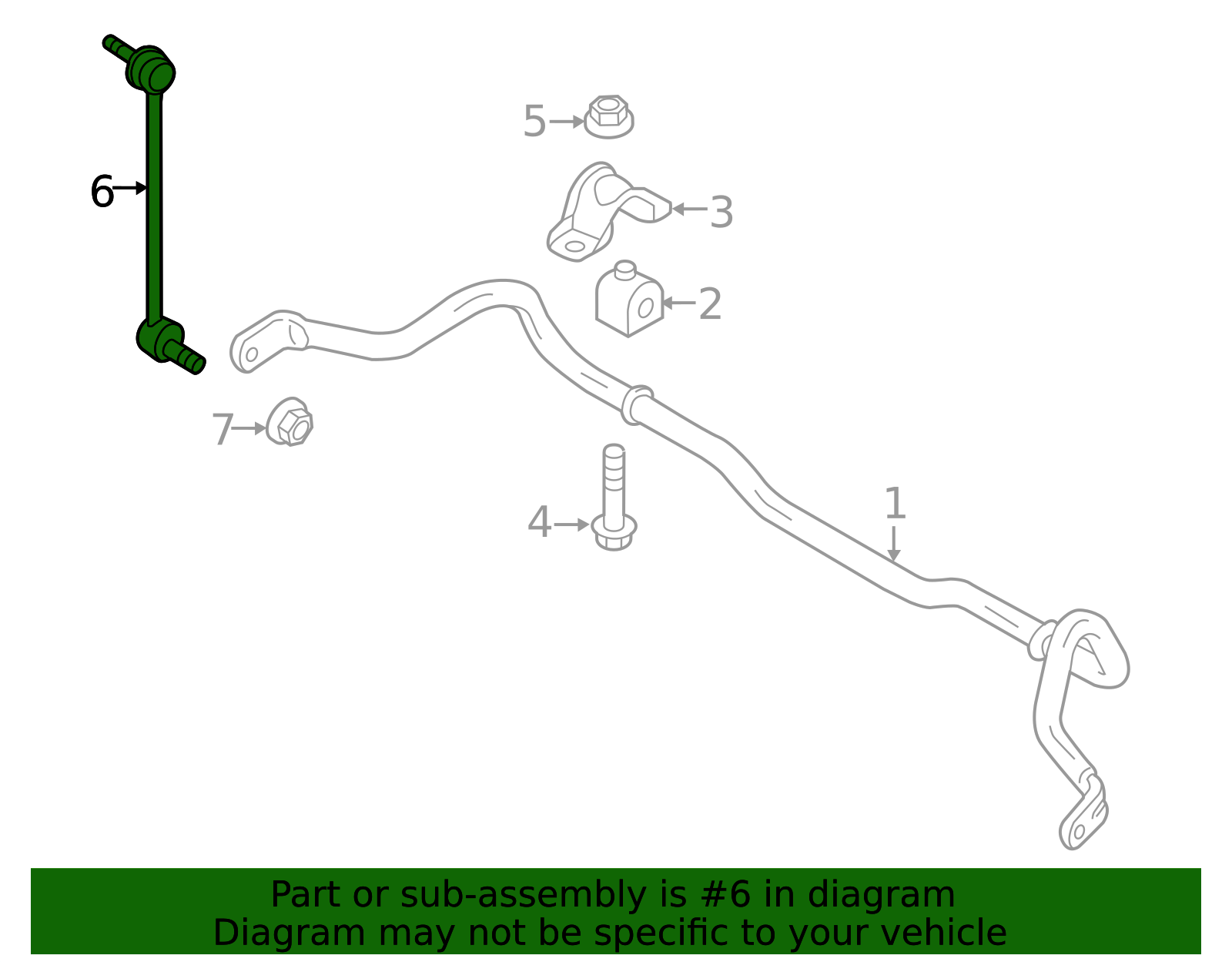 Ford Dealership Motorcraft Stabilizer Link MEF-309 | Ford Parts Catalog