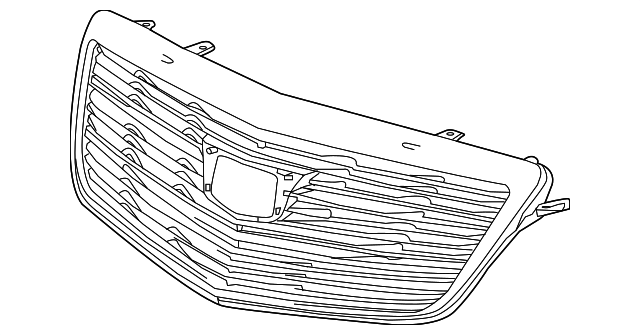 2015-2019 Cadillac ATS Front Lower Grille 22879645 GM | GMPartsDirect.com