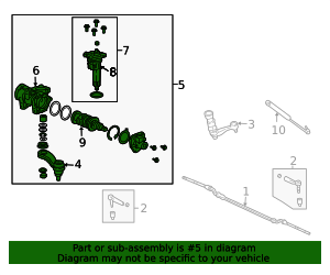 2001-2007 GM Steering Gear Assembly with Nut, Washer, and Seals ...