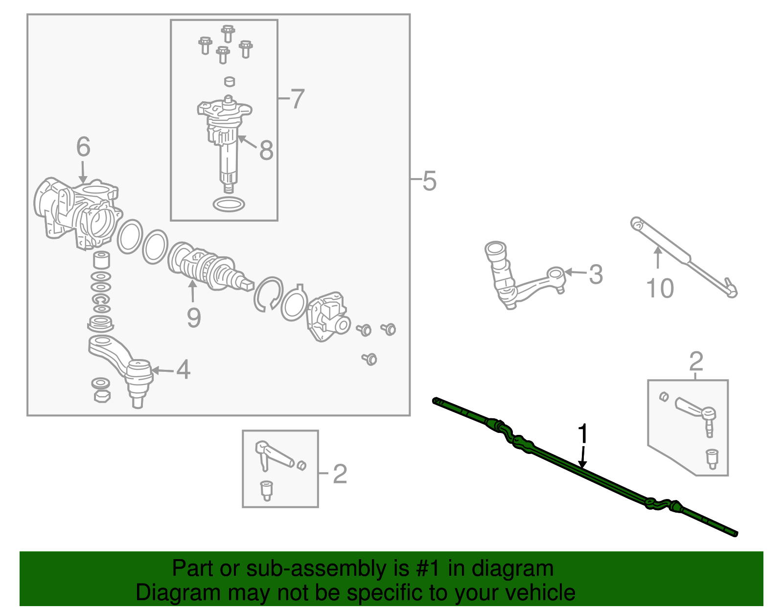 1999-2019 GM B (S)Rod Kit 19435547 | Capital Chevy Parts