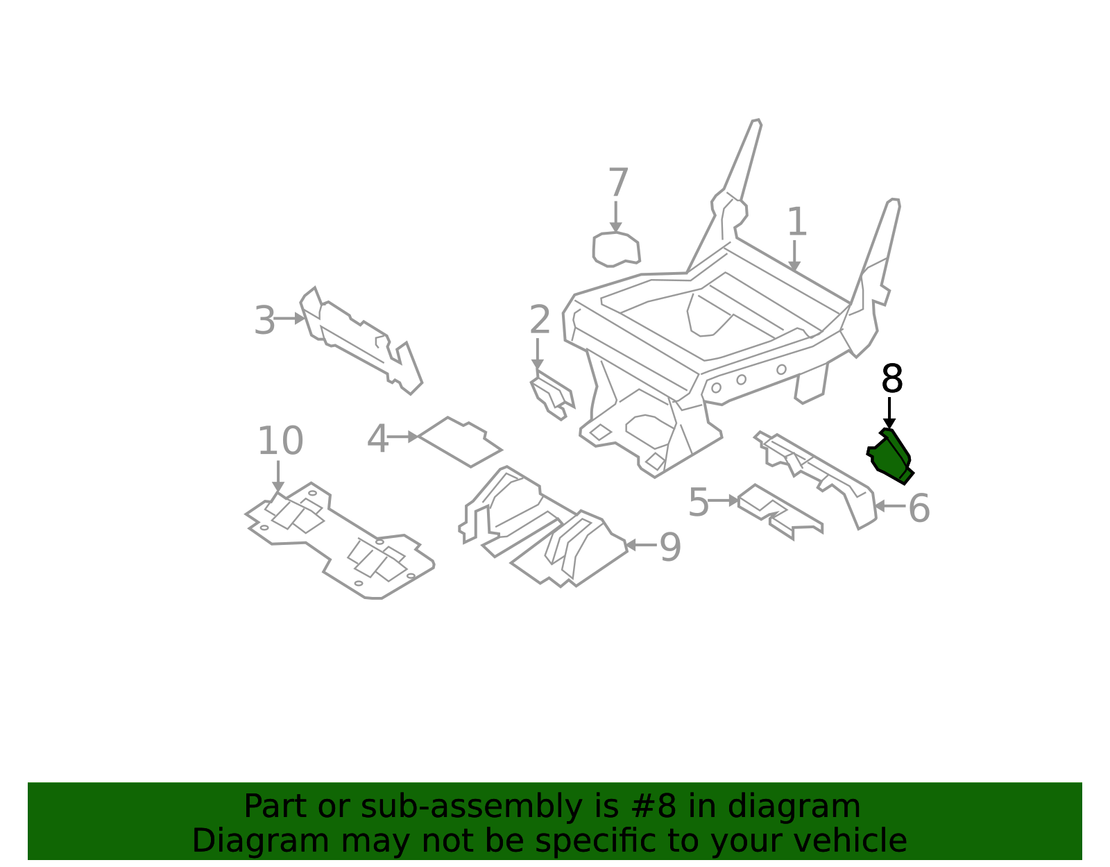 2015-2017 Ford Expedition | Support Cover | GL1Z-7863388-AH | Walls ...