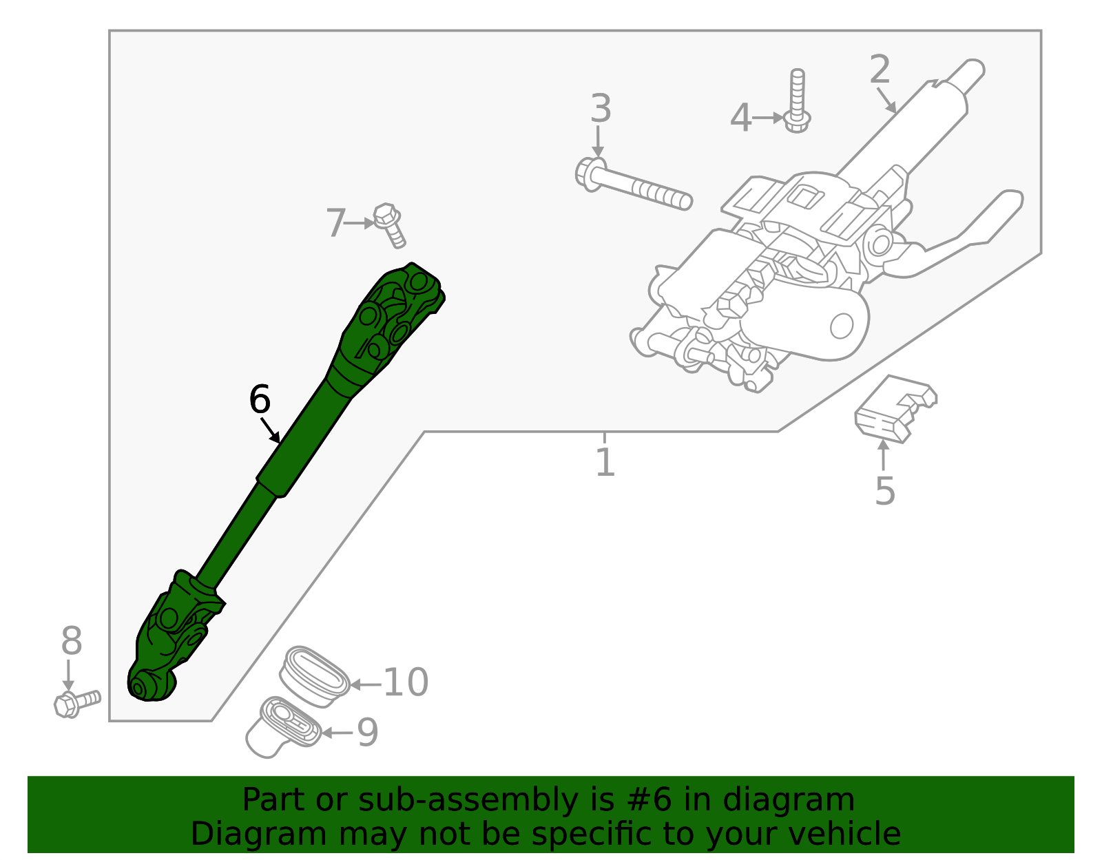 2018-2025 Nissan Shaft & Joint 48080-5EE0A | Bill Kay Nissan Parts