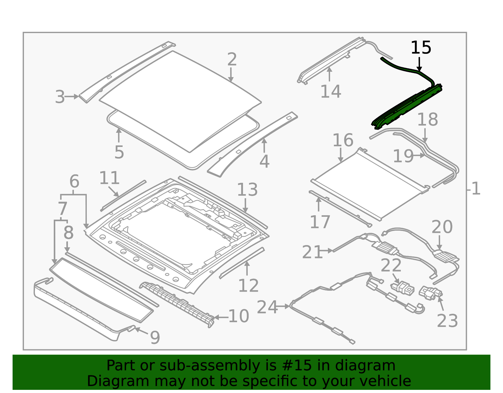 81651-BE000 - High-Quality Rail for 2024-2025 Hyundai | AutoNation Parts