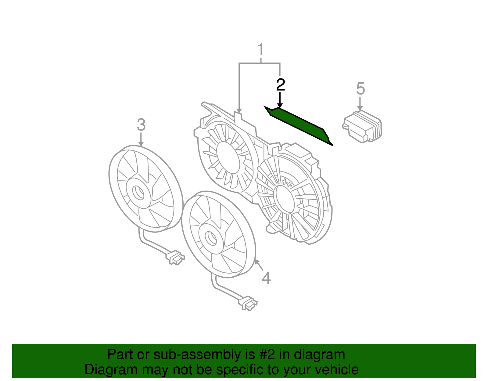 8E0-121-223-A - Radiator Support Air Deflector 2002-2011 Audi | Audi ...