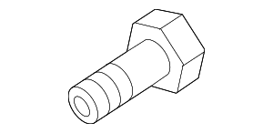 N-021-071-9 - Oil Feed Tube Bolt 1996-2015 Volkswagen | Wolfsburg Parts ...