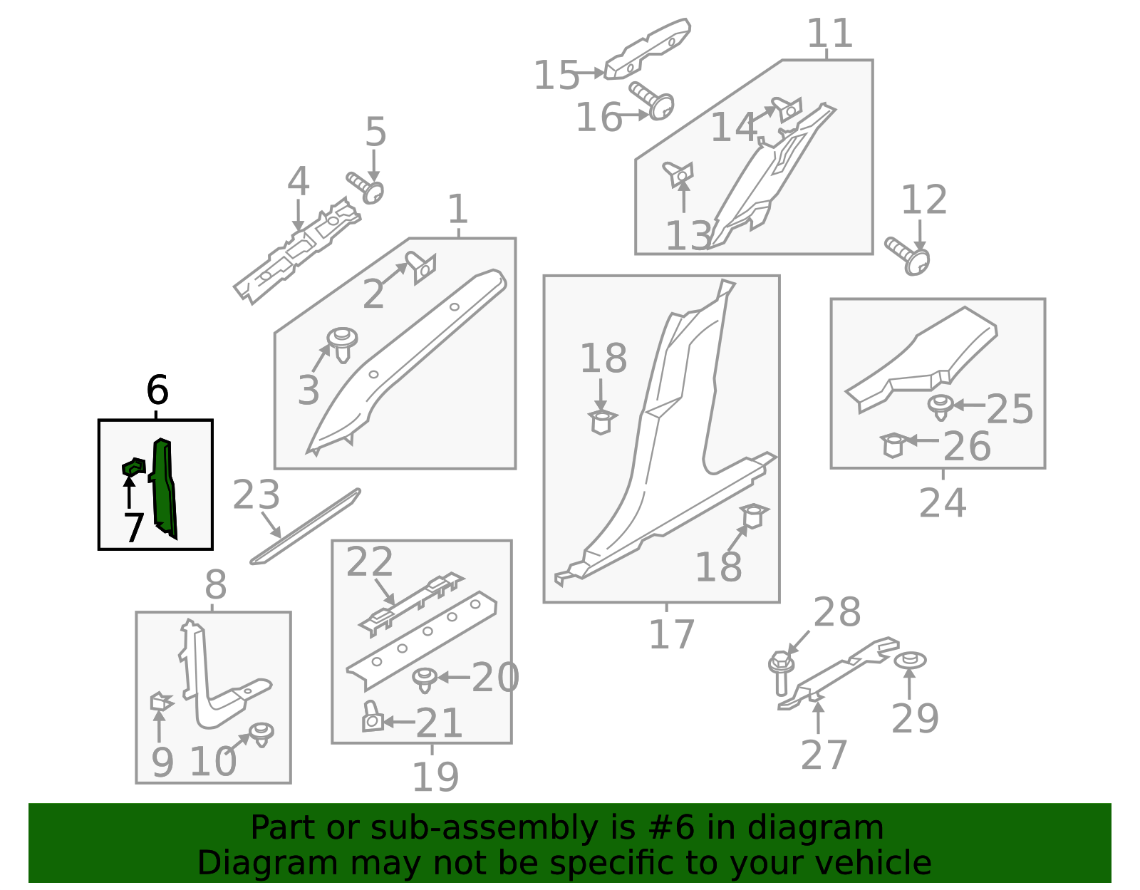 2017-2020 Ford Cowl Trim ES7Z-54044C60-ED | Awesome Parts Ford