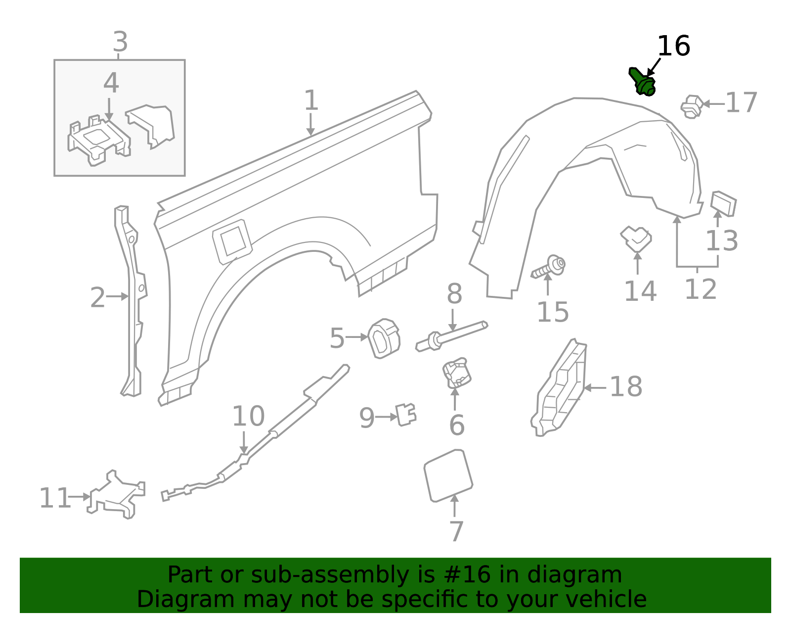 90149-SA0-003 - 1997-2025 Honda - Bolt Bumper | Honda Car Parts Direct