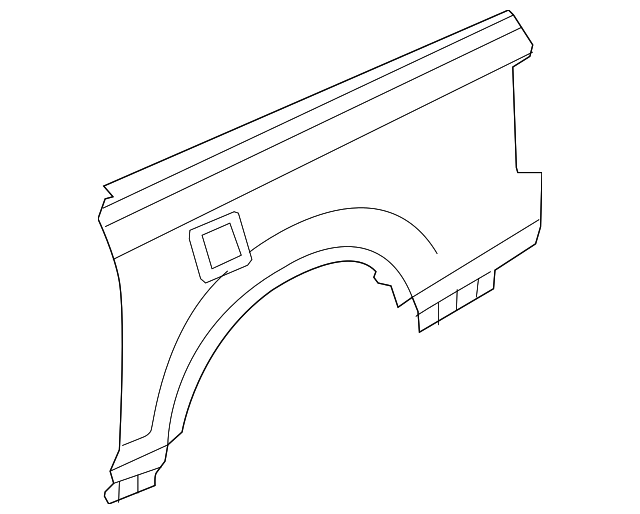 63400-T6Z-305ZZ - Quarter Panel 2017-2025 Honda Ridgeline | Honda Parts ...
