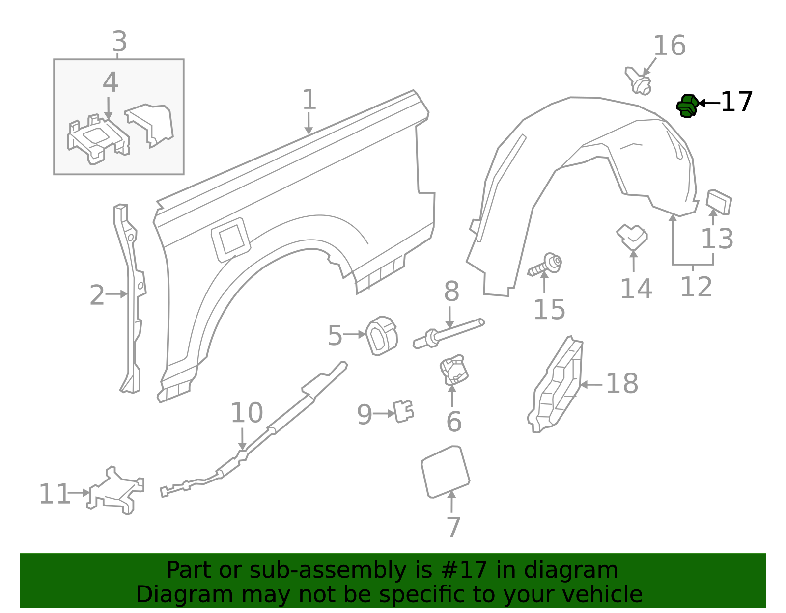 90682-SB0-003 - 1990-2025 Honda - Grommet Screw (5MM) | Genuine Honda Parts
