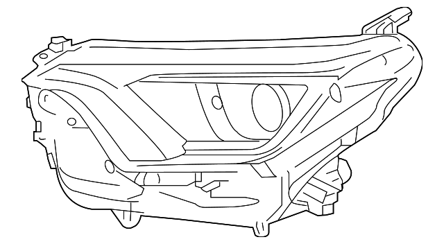 8117042640 - Unit Assy, Headlamp, 2016-2018 Toyota RAV4 | Longo Toyota ...