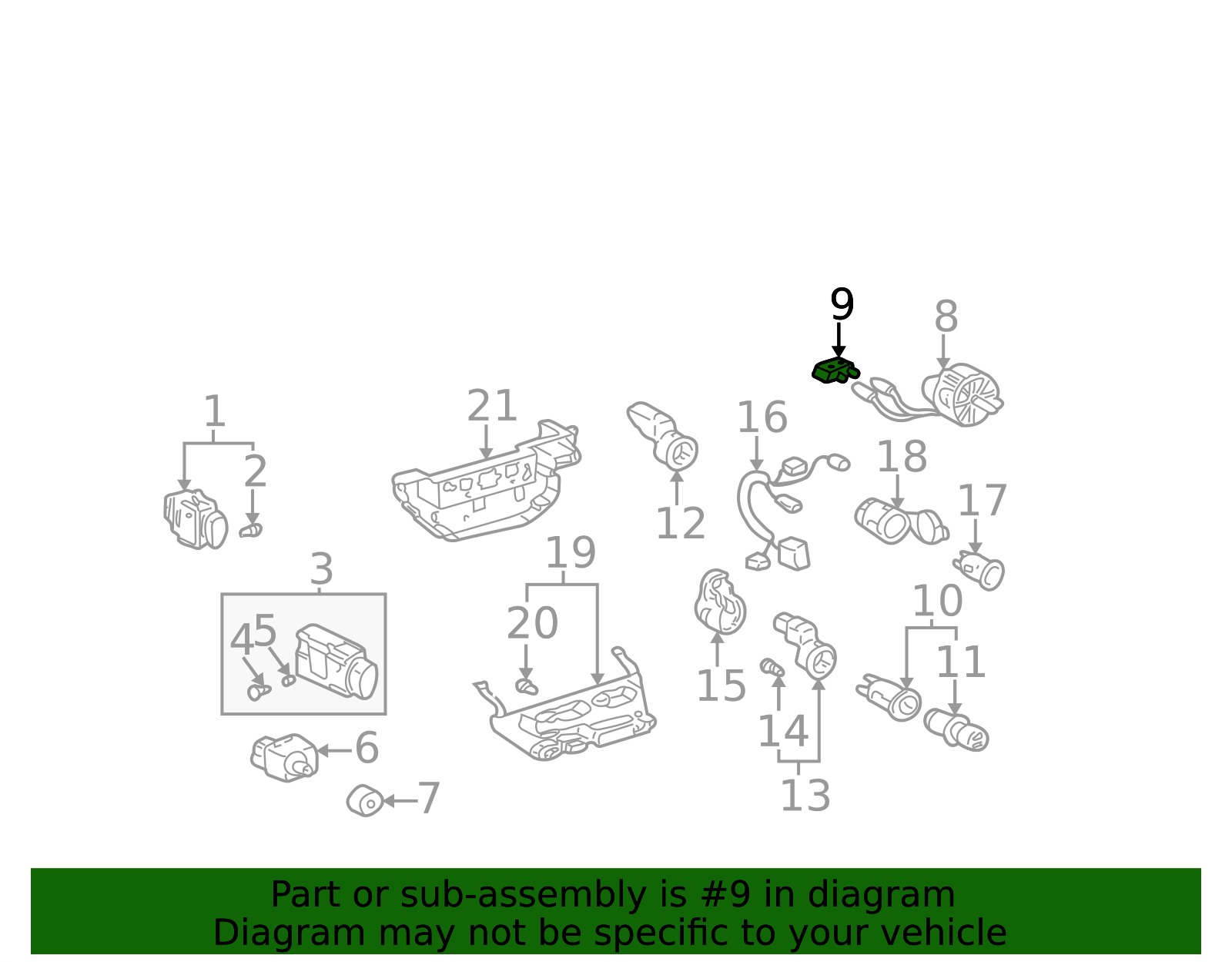 2000-2006 Toyota Tundra Switch 84660-0C010 | MotorMotor