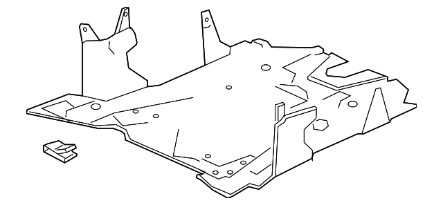 2016-2021 Honda Civic Under-Body Shield 74110-TBC-A00 | Honda Factory Parts