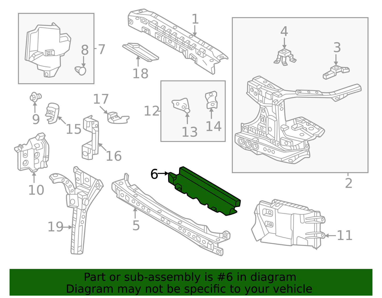 16592-75010 - High-Quality Lower Air Guide for 2024-2025 Lexus GX550 ...